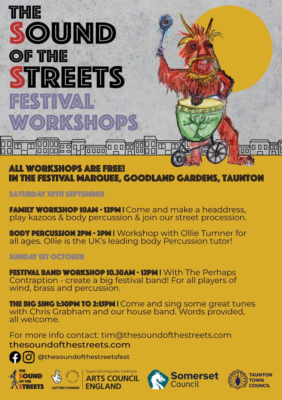 Festival and events 2023 - The Sound of the Streets