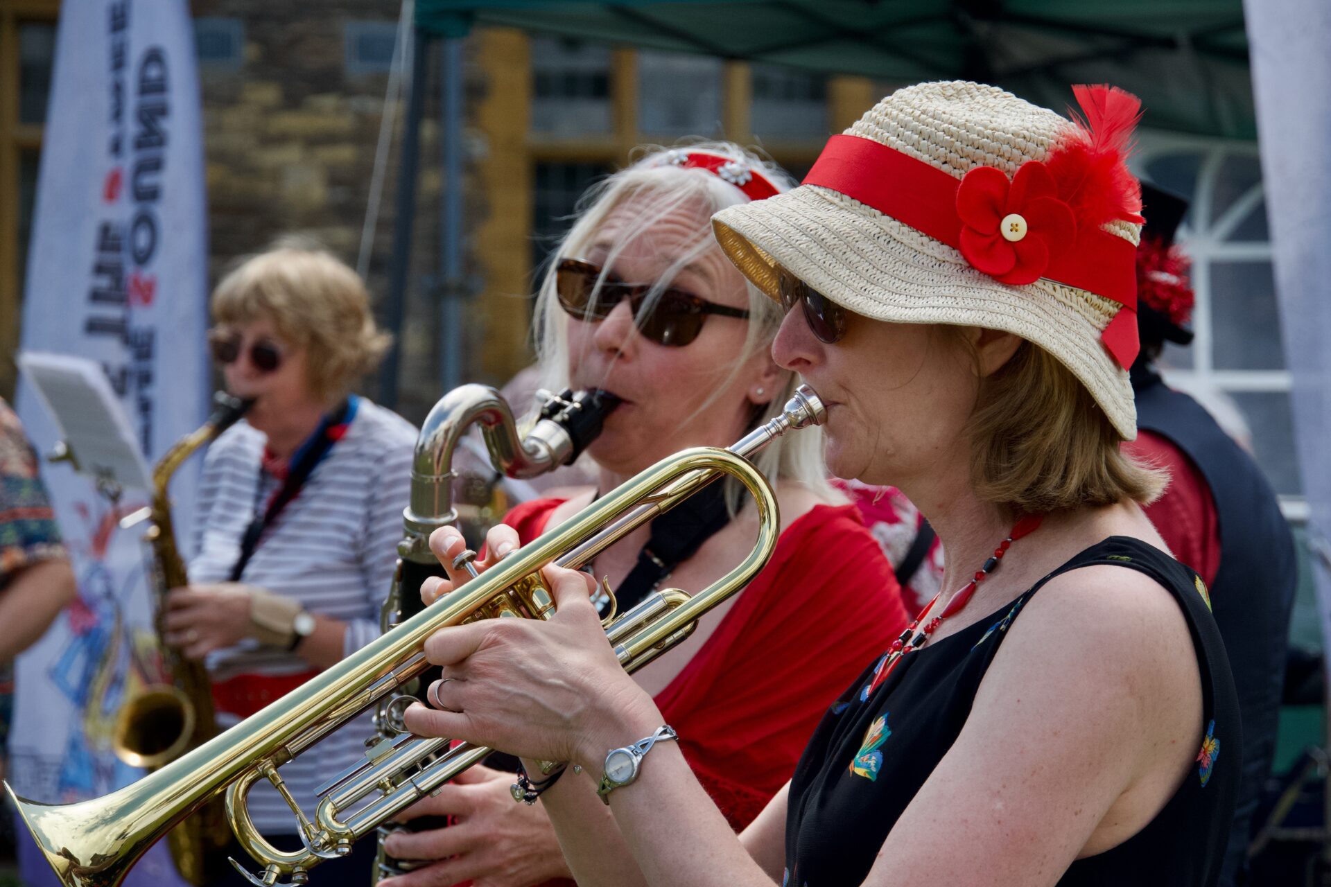 The Sound of the Streets Band Playing at North Curry Music Festival ...